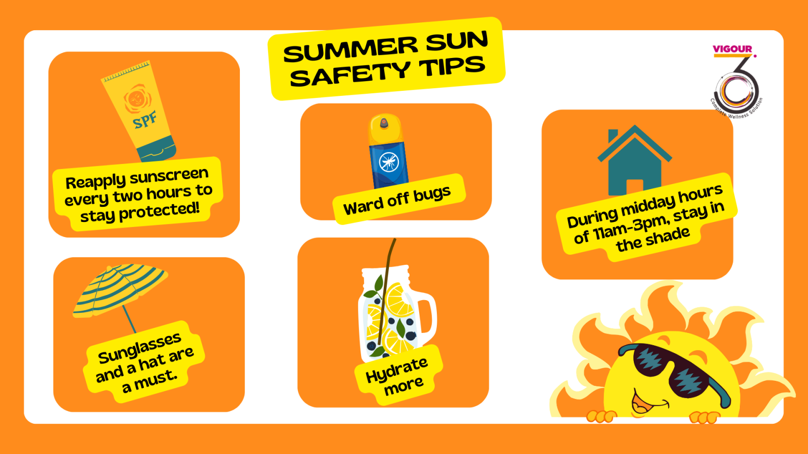 Vigour360 - 9 Summer Safety Tips for Children